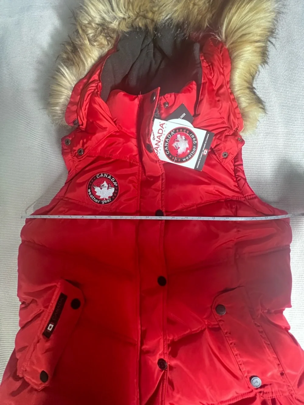 Canada Weathergear | Jackets & Coats | Canada Weathergear Red Puffer ...